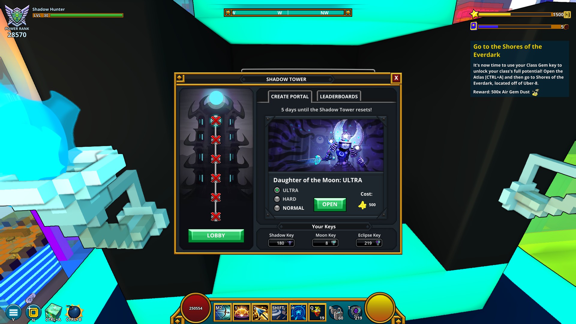 Running the Whole Shadow Tower – Many Welps